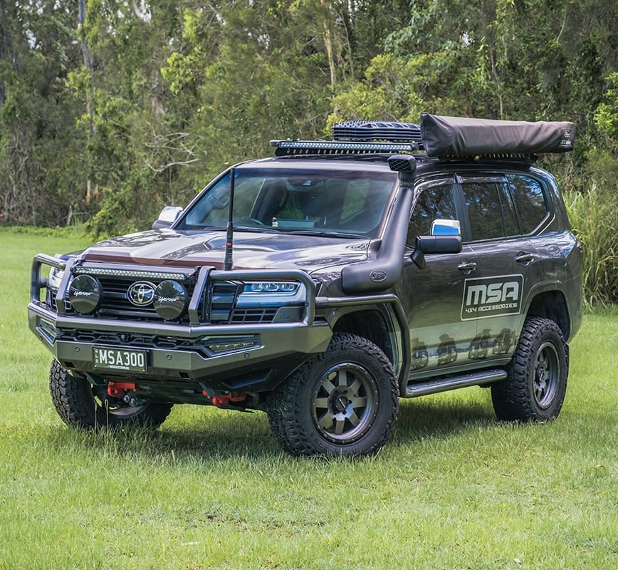 LandCruiser 300 Series MSA POWER FOLD™ Towing Mirrors | MSA 4X4